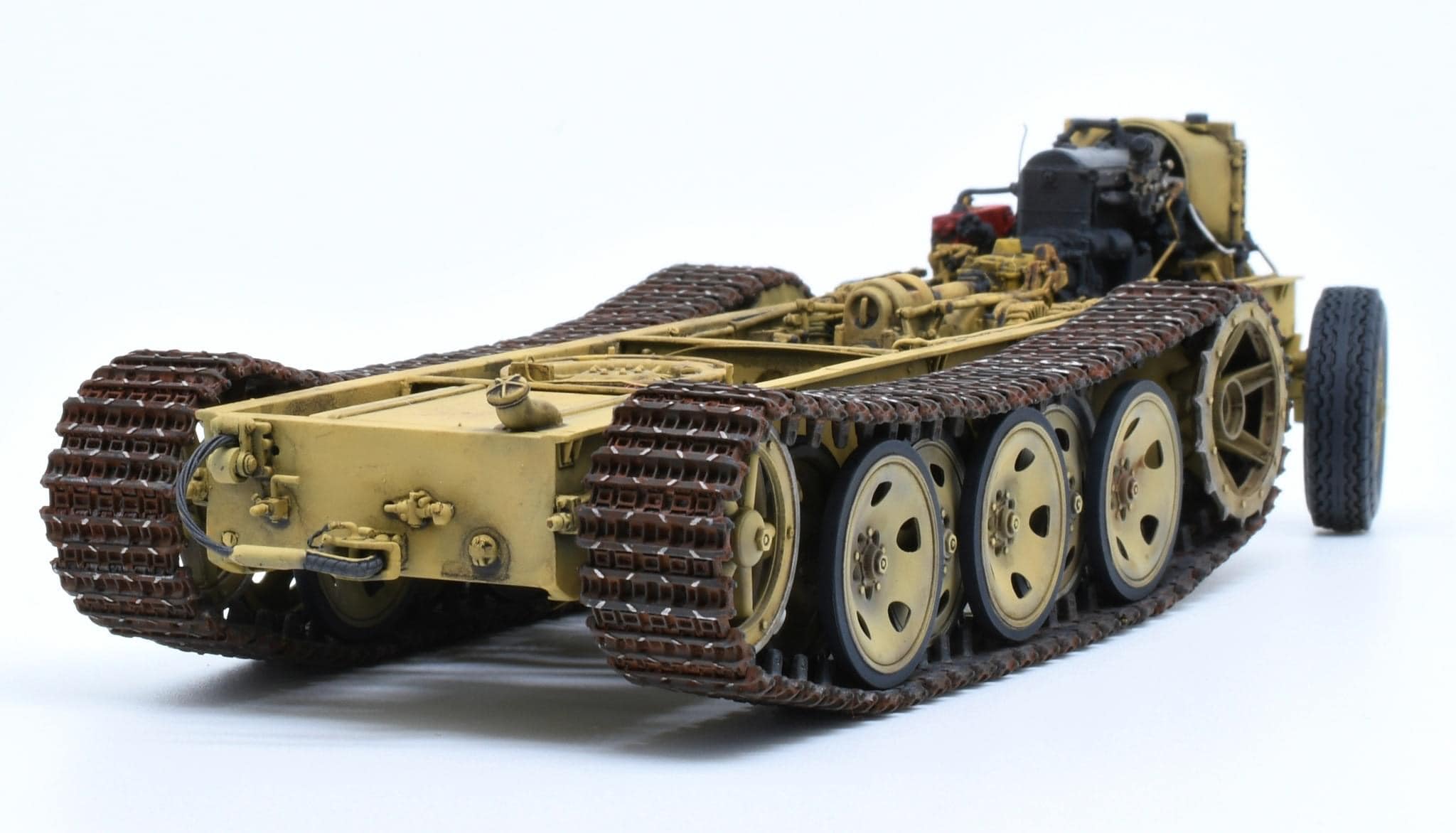 SWS Halftrack Chassis by Dave Lavazza - The Art of Modeling Club