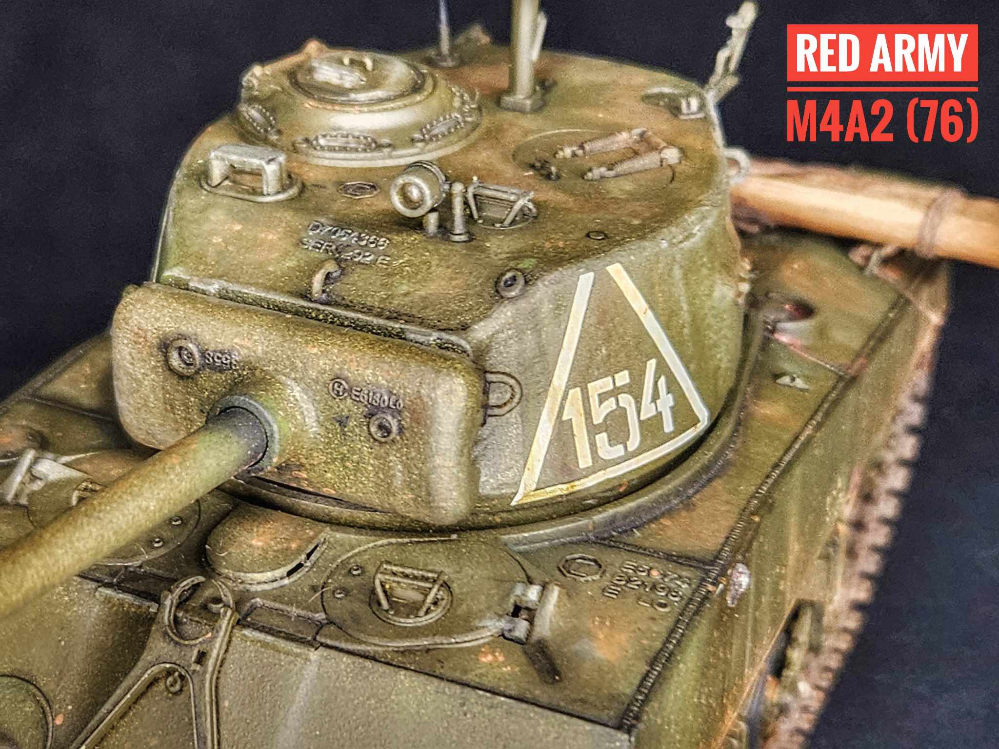Red Army M4A2 by Frank Donati - The Art of Modeling Club