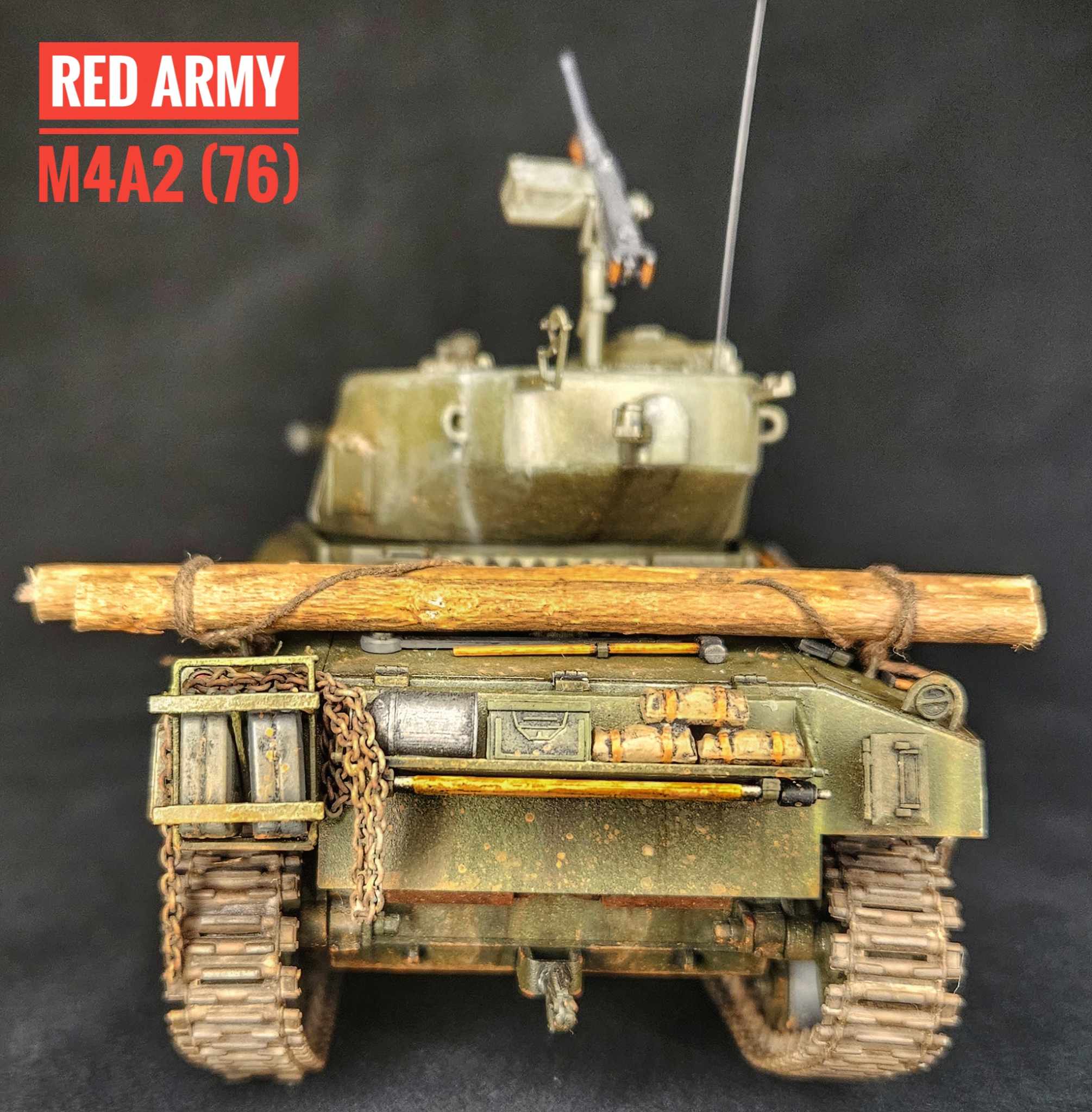 Red Army M4A2 by Frank Donati - The Art of Modeling Club