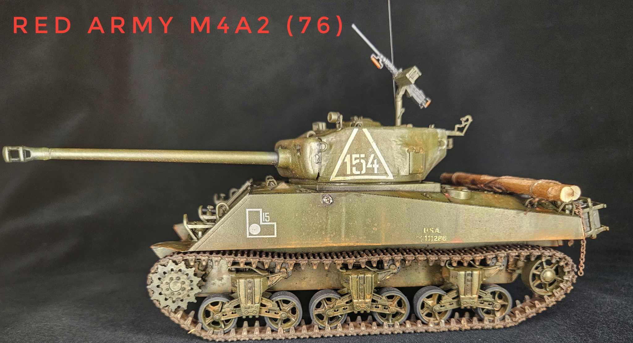Red Army M4A2 by Frank Donati - The Art of Modeling Club