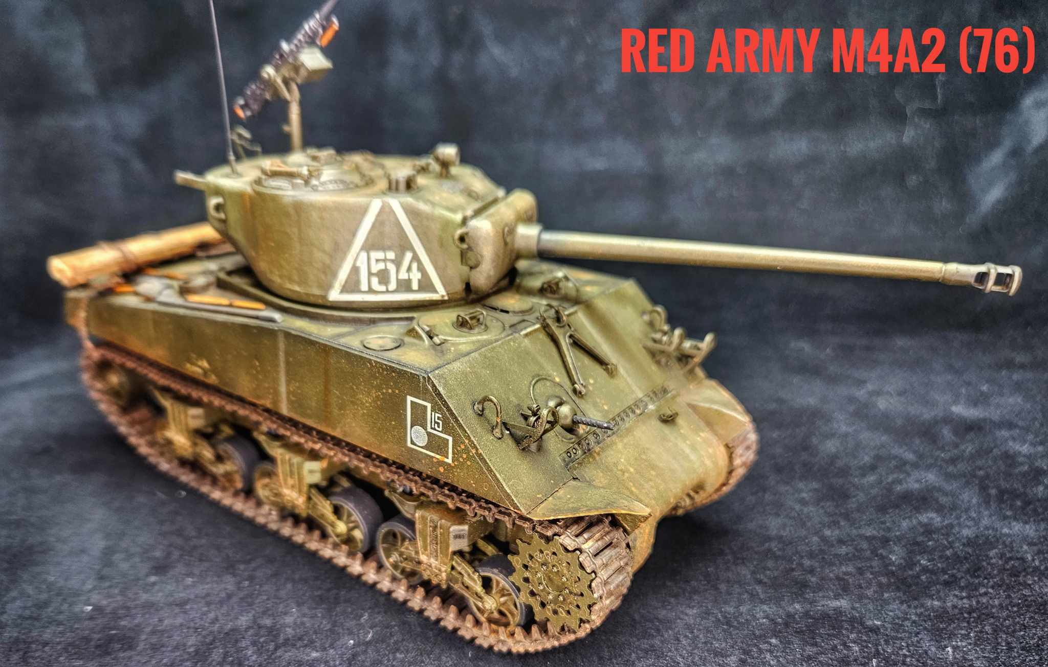 Red Army M4A2 by Frank Donati - The Art of Modeling Club