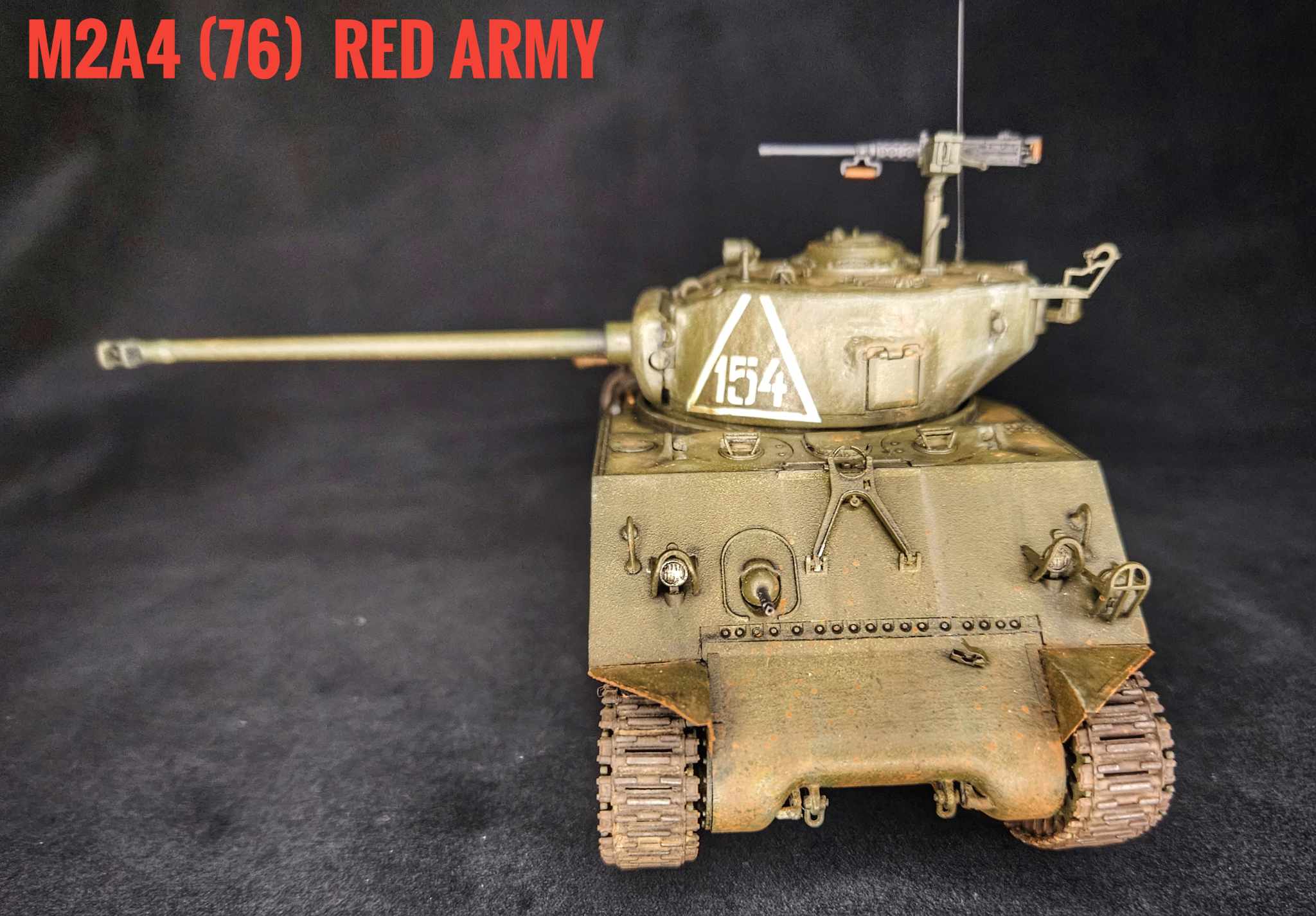 Red Army M4A2 by Frank Donati - The Art of Modeling Club