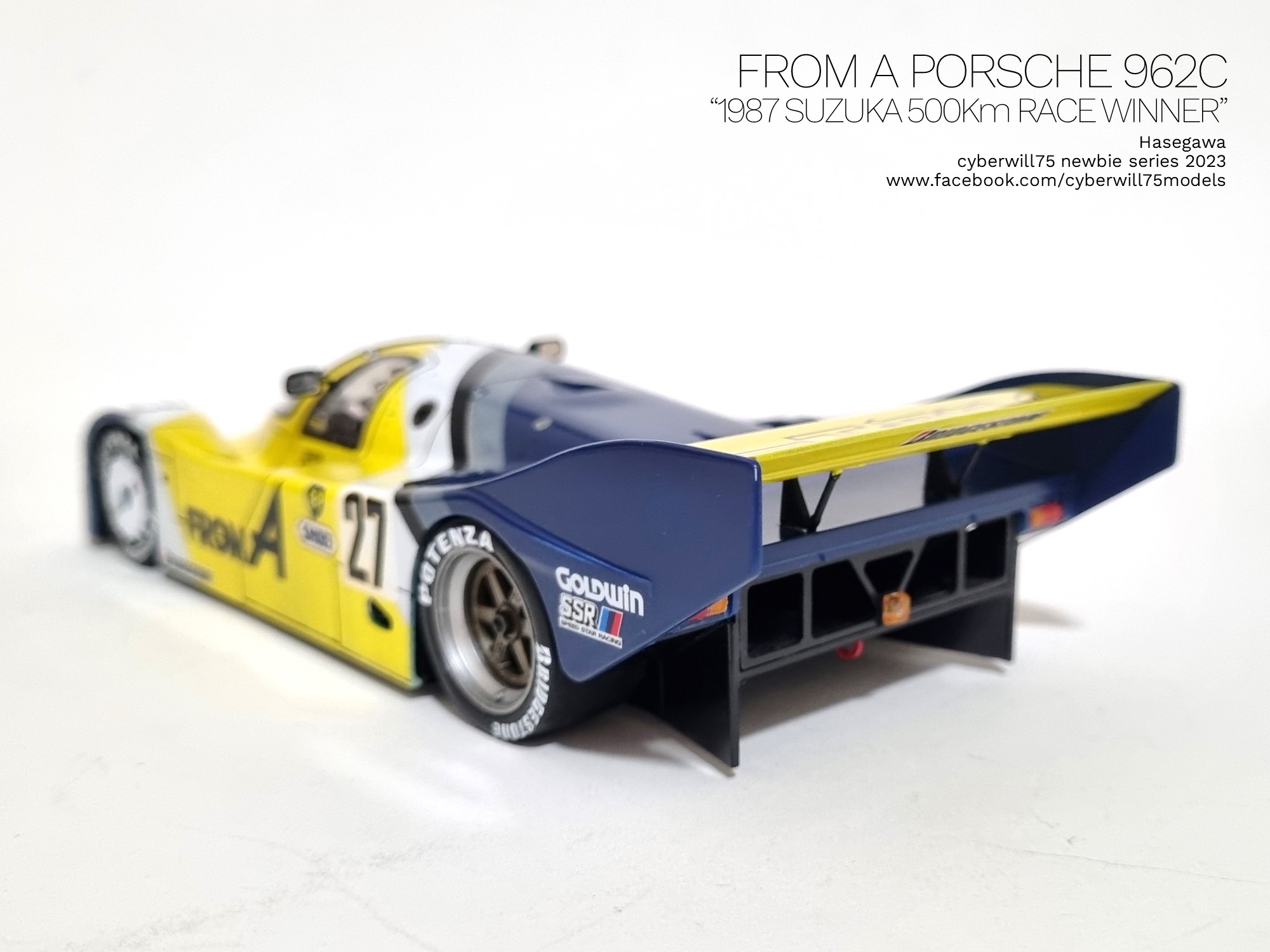 FROM A PORSCHE 962C by William Chin - The Art of Modeling Club