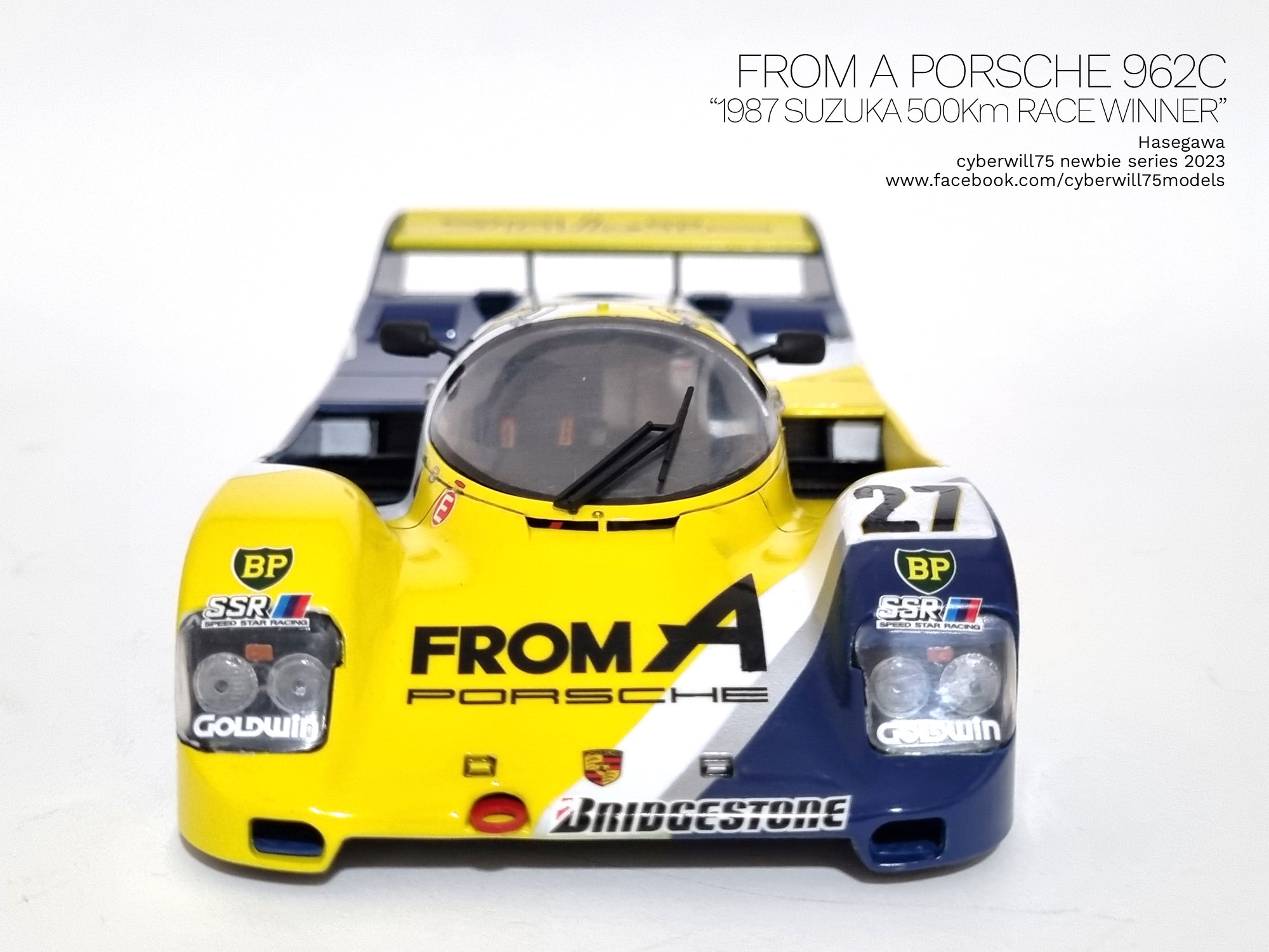 FROM A PORSCHE 962C by William Chin - The Art of Modeling Club