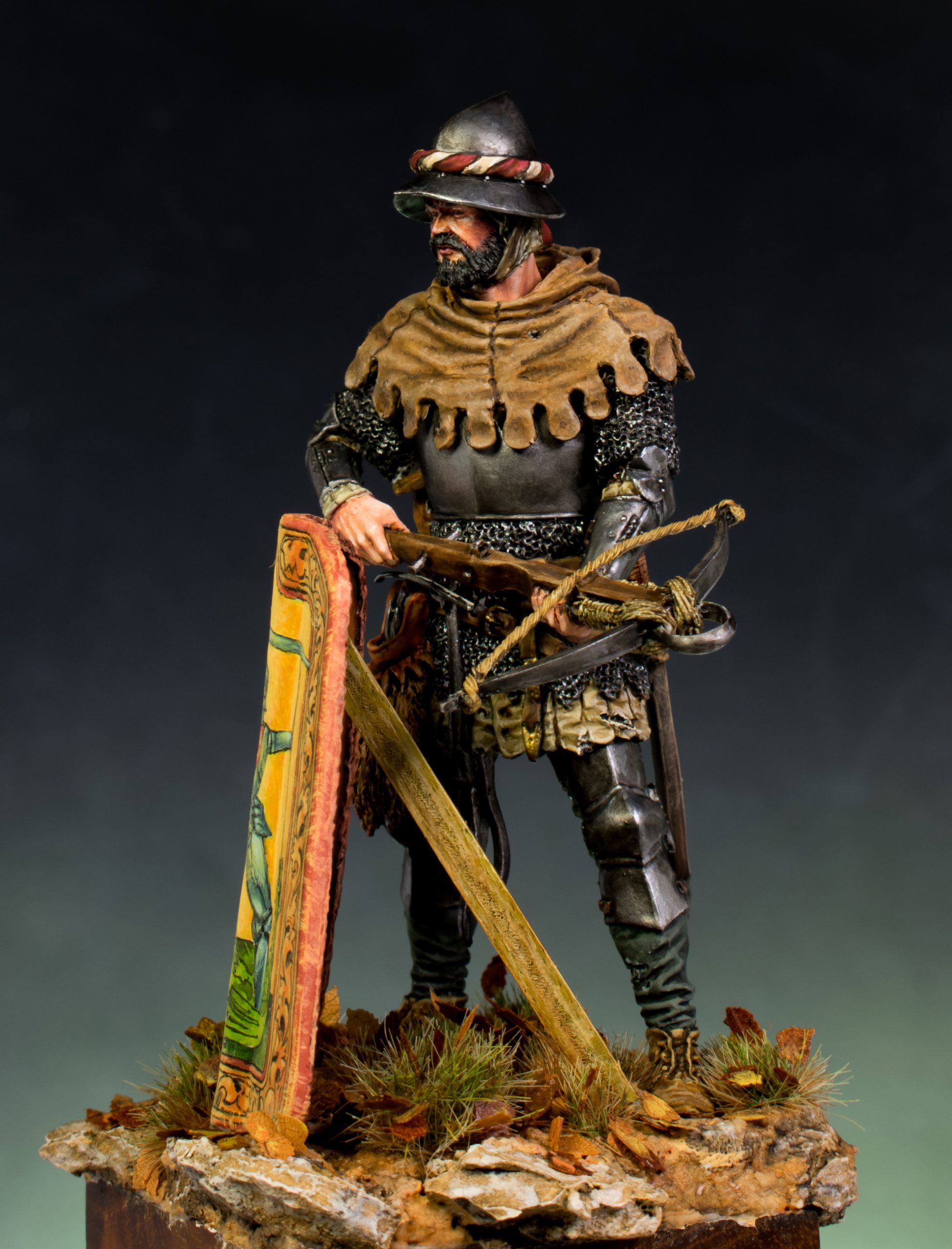 Genoese Crossbowman by Viktor Osipenko - The Art of Modeling Club