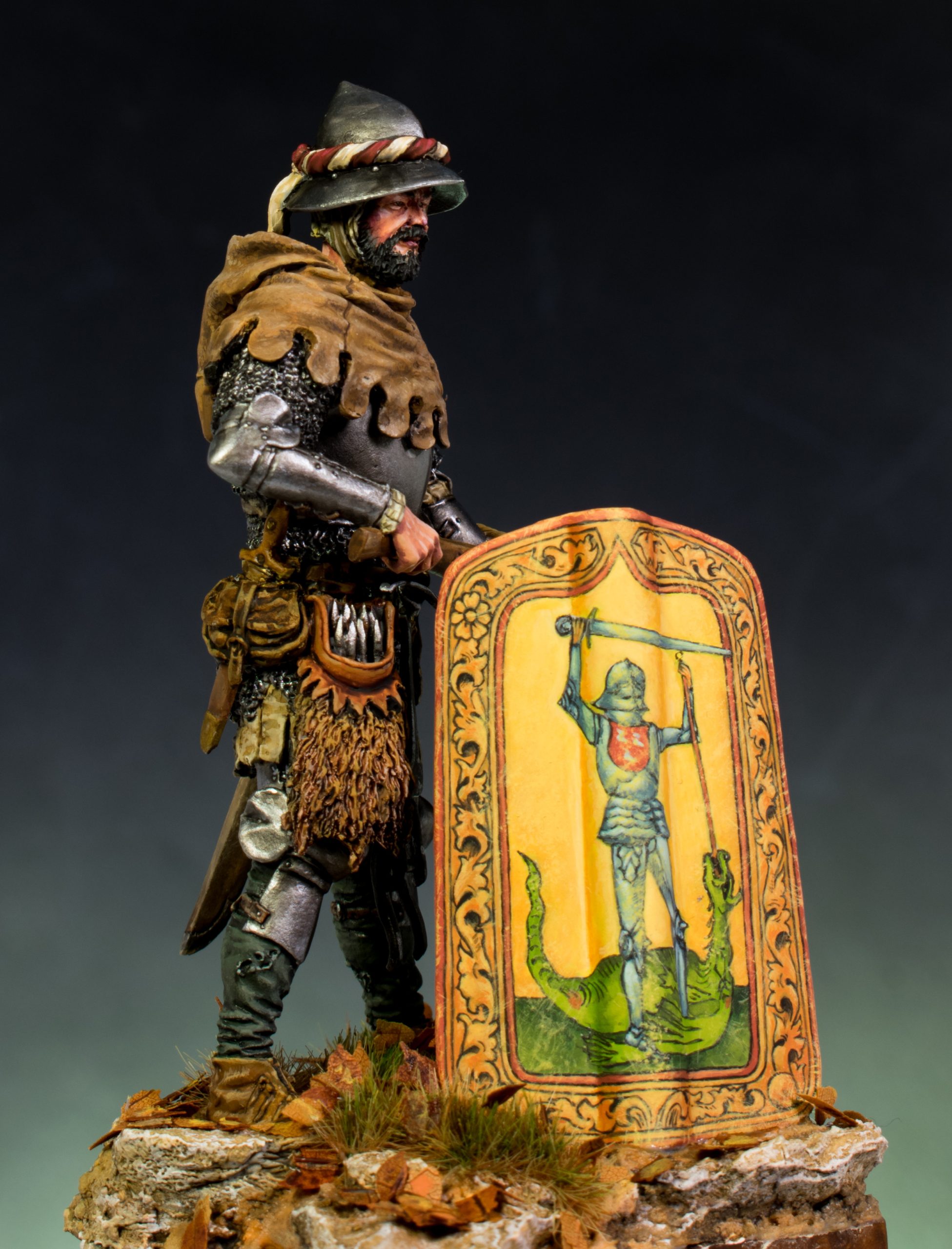 Genoese Crossbowman by Viktor Osipenko - The Art of Modeling Club