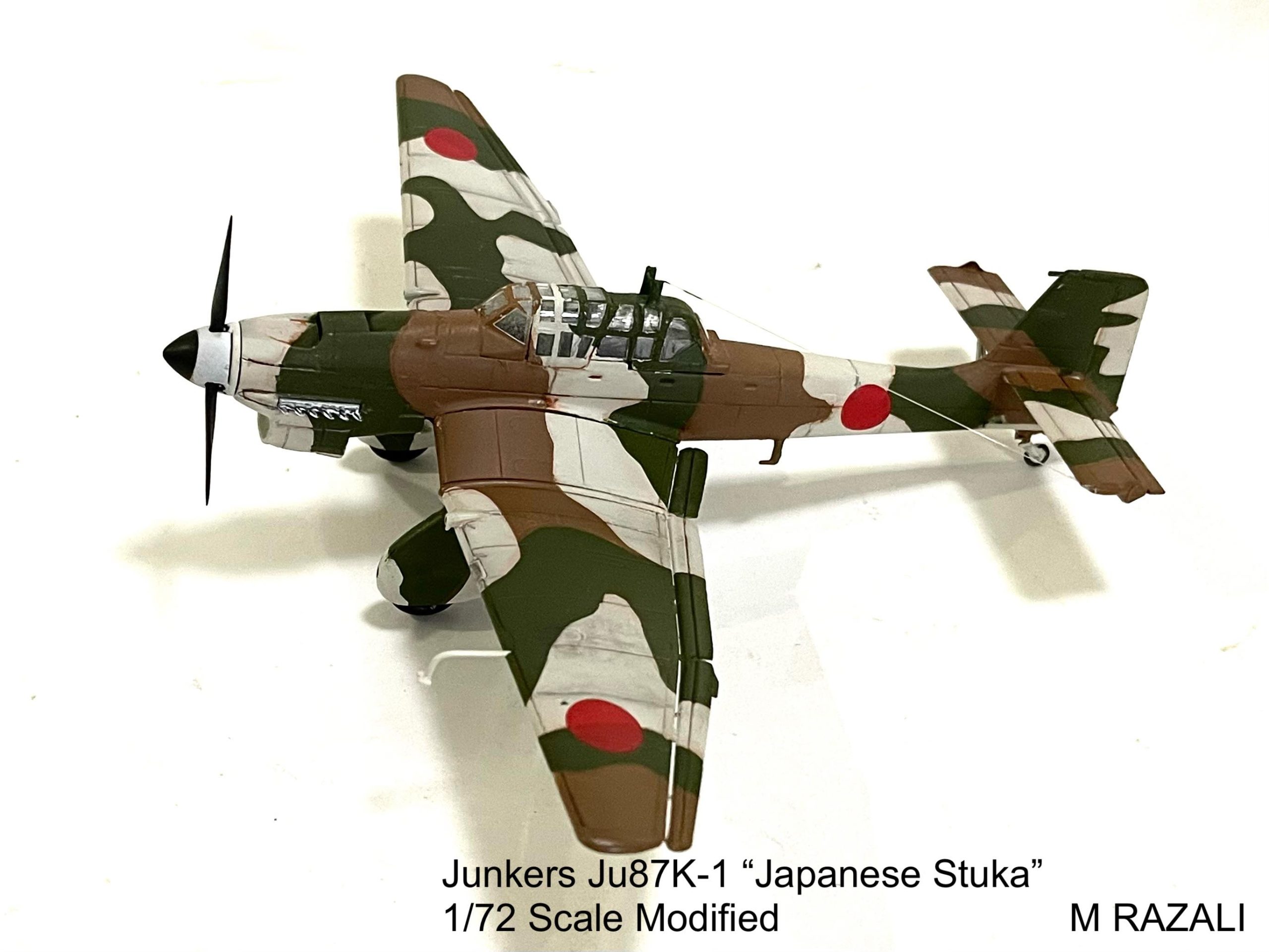 Junkers Ju.87K-1 by M Razali - The Art of Modeling Club