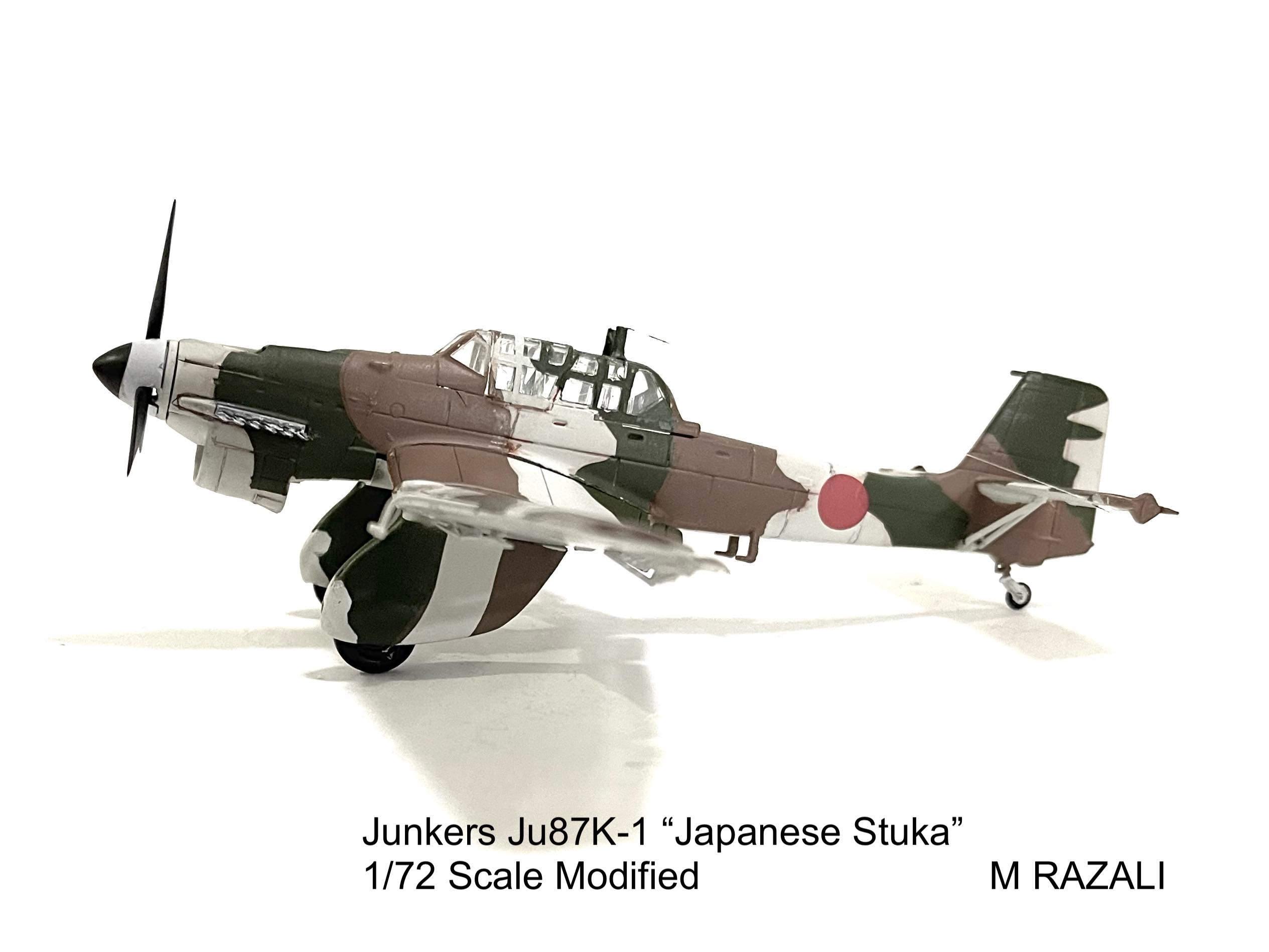 Junkers Ju.87K-1 by M Razali - The Art of Modeling Club