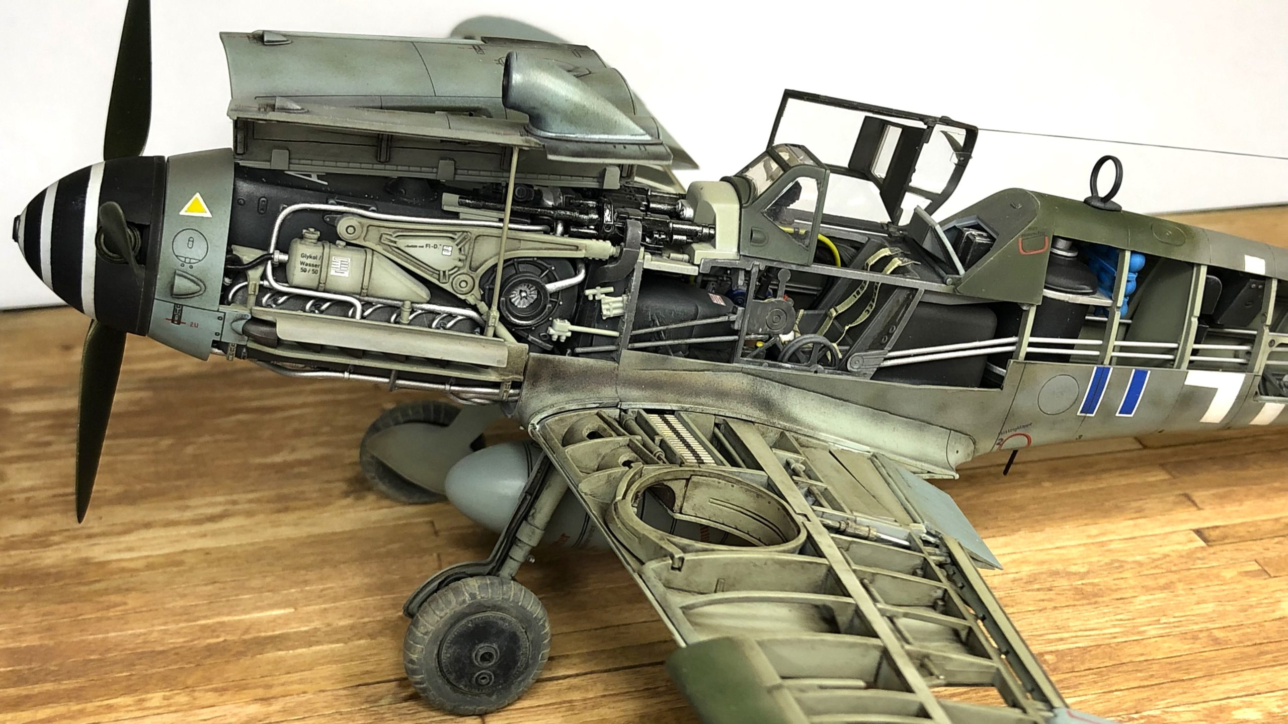 BF 109G-14 by Scales Warplanes - The Art of Modeling Club