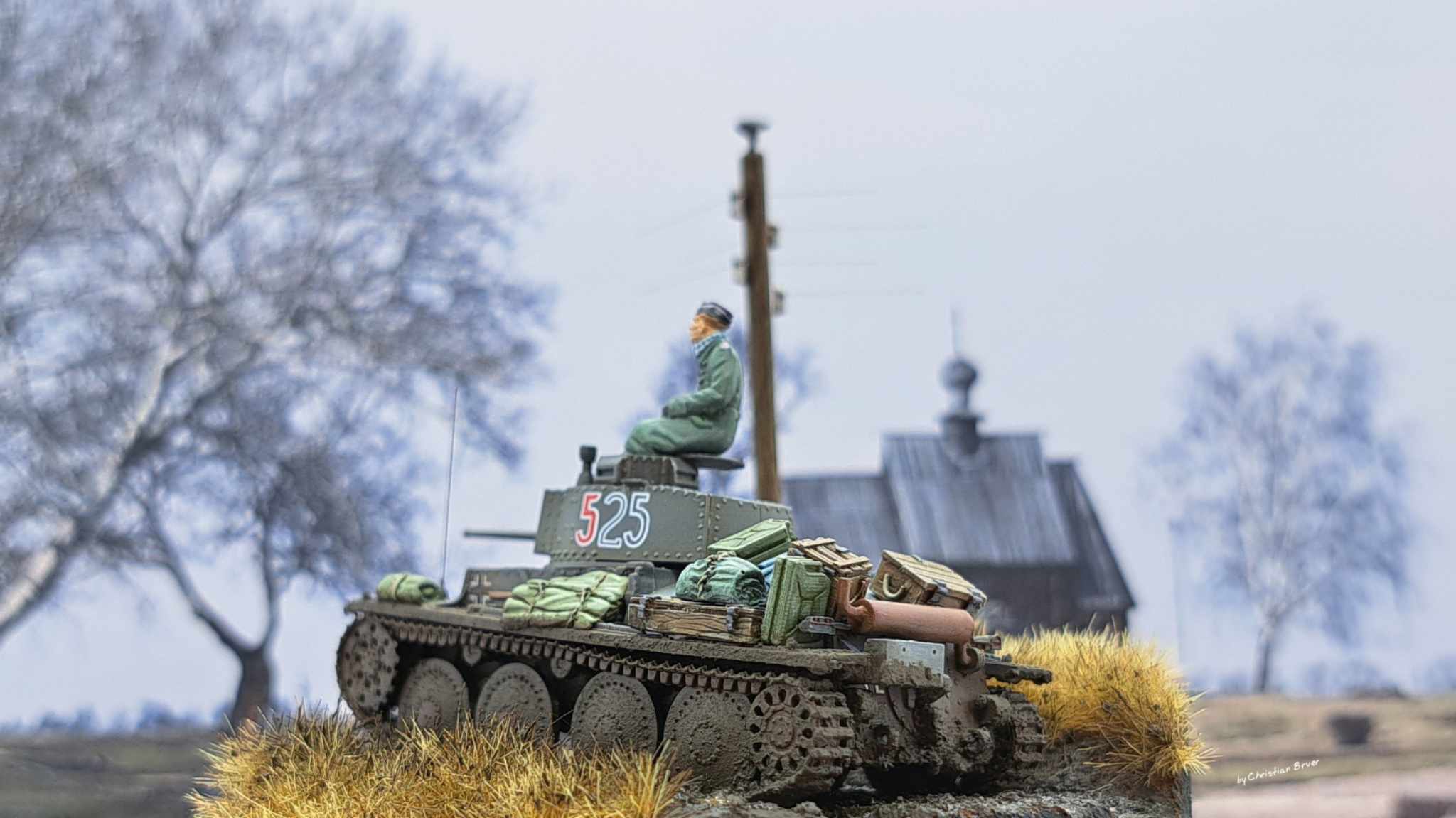 Pz. 38(t) Ausf. E by Christian Bruer - The Art of Modeling Club