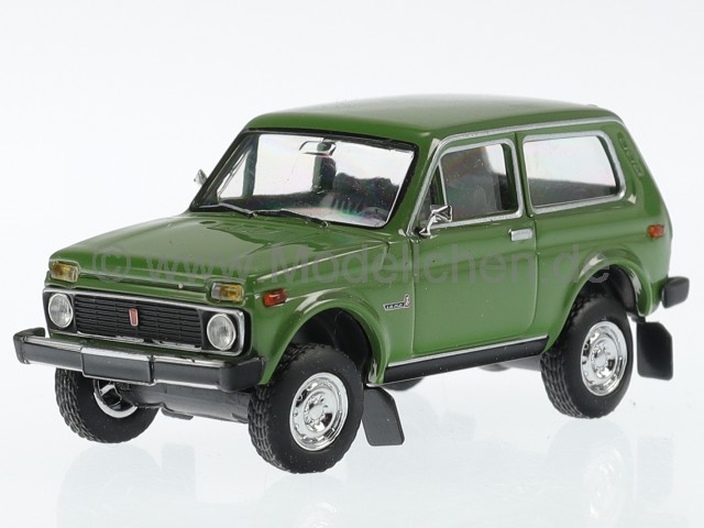 Lada Niva grün Modellauto 27201 Brekina 1:87