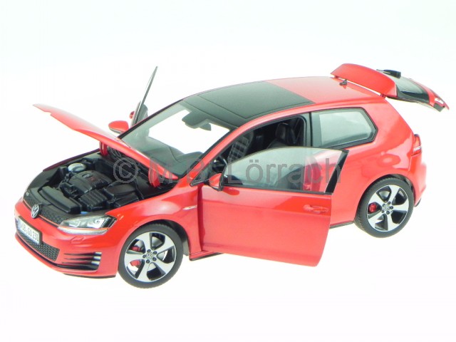 VW GOLF 7 GTI 2-Türer 2013 rot Modellauto Norev 1:18 EUR 99,99 ...