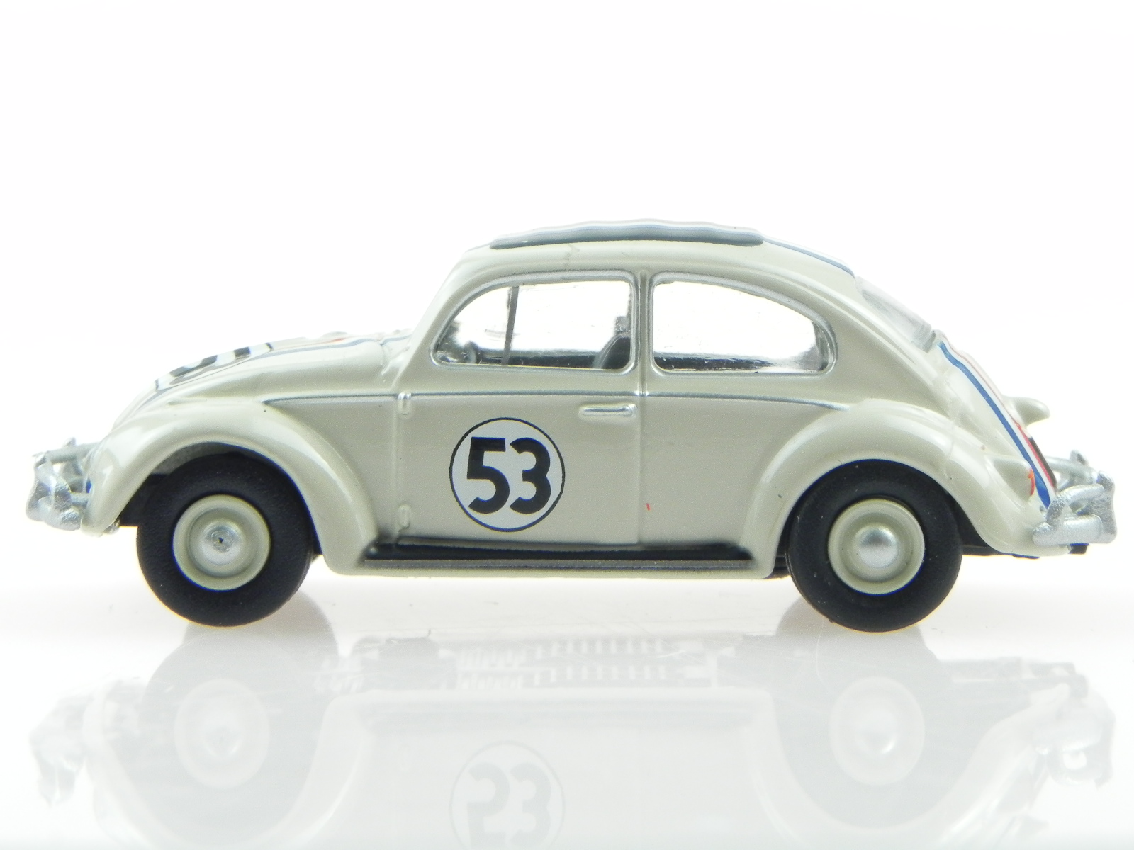 VW Käfer Export Beetle 1963 Herbie nr 53 Modellauto Oxford 1:76