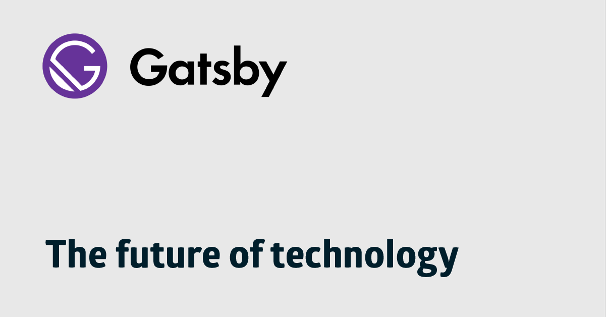 What Is Gatsby Js