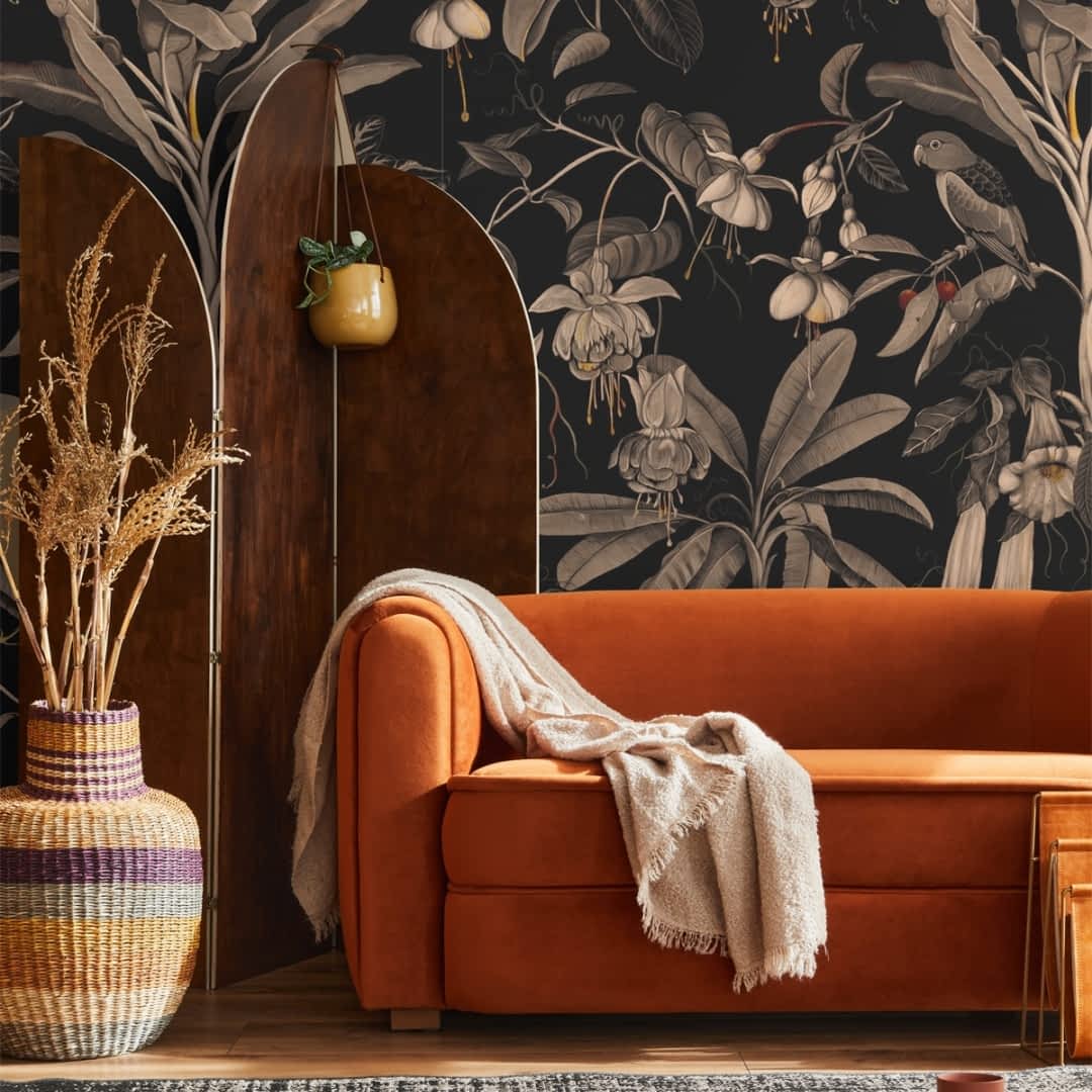 Modne tapety - Domosfera - aranżacja wnętrz