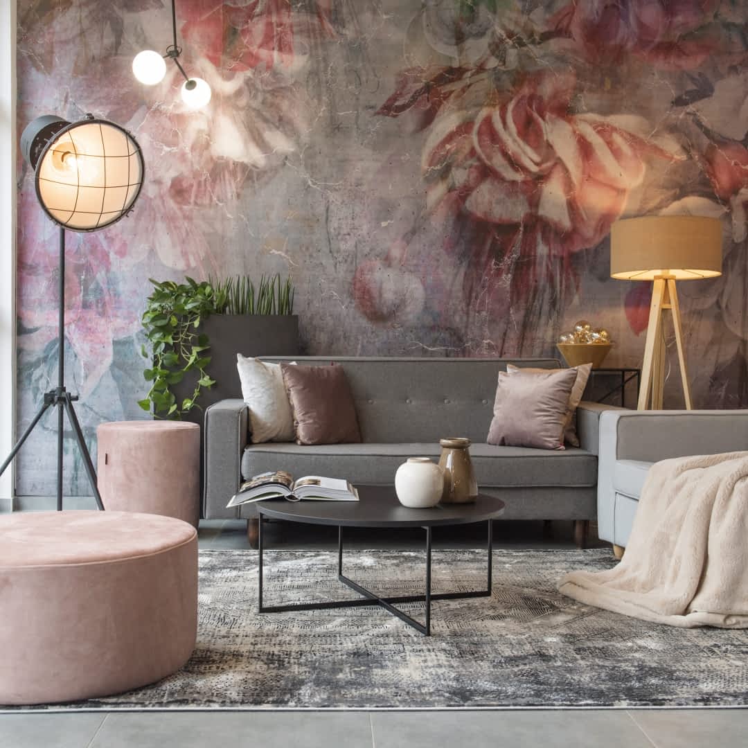 Modne tapety na ścianę - Domosfera - aranżacja wnętrz
