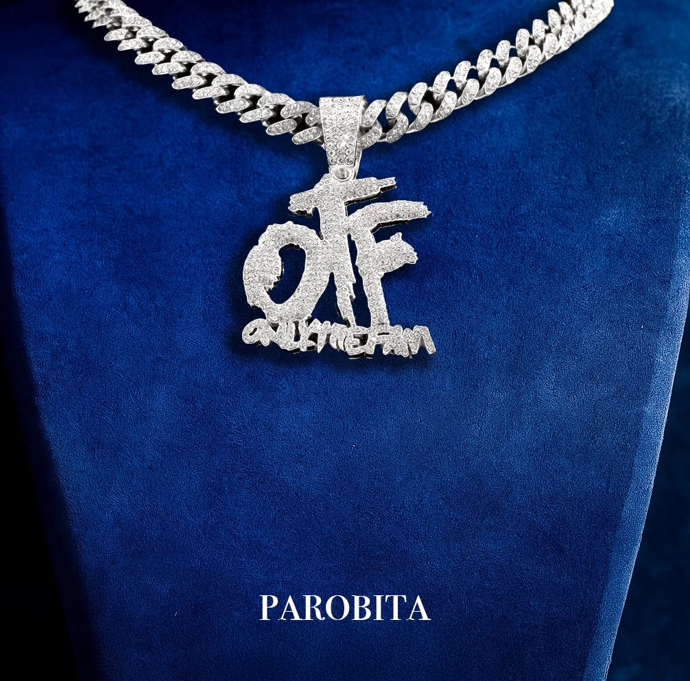 King Von OTF Iced Out Chain + Pendant | ParobitaChain