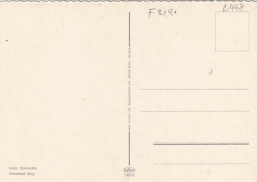Ostseebad Burg auf Insel Fehmarn, Strandleben ngl F8191 ...