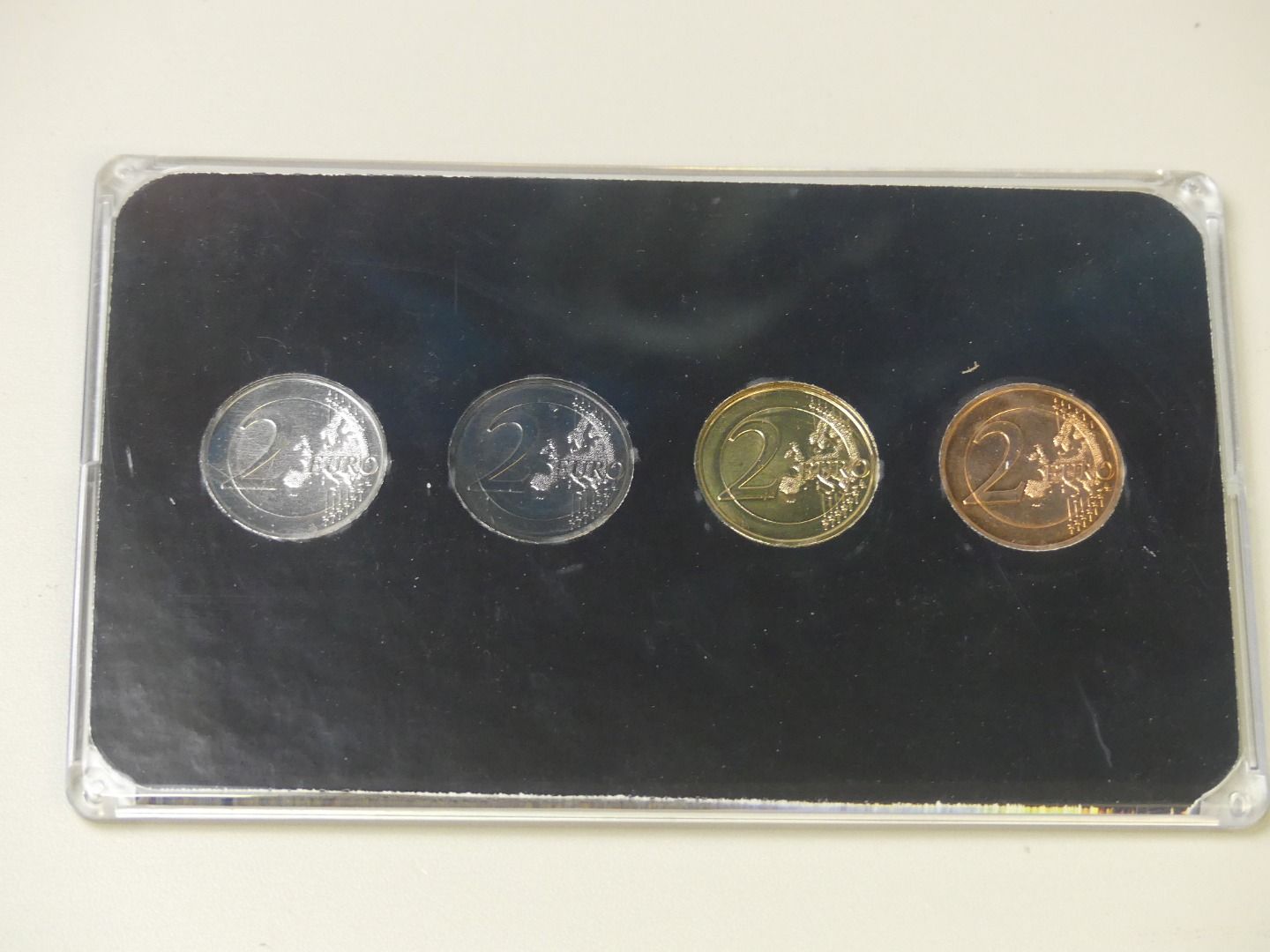 Prestige Metal 2 Euro Coin Set Niedersachsen - Briefmarken Andreas Blobel