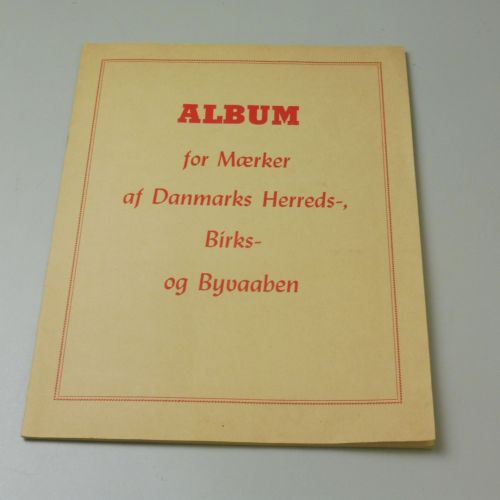 Album for Maerker af Danmarks Herreds- Birks- og Byvaaben mit 247 ...