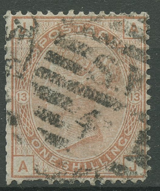 Großbritannien 1880 Königin Victoria 1 Shilling, 53 Platte 13 ...