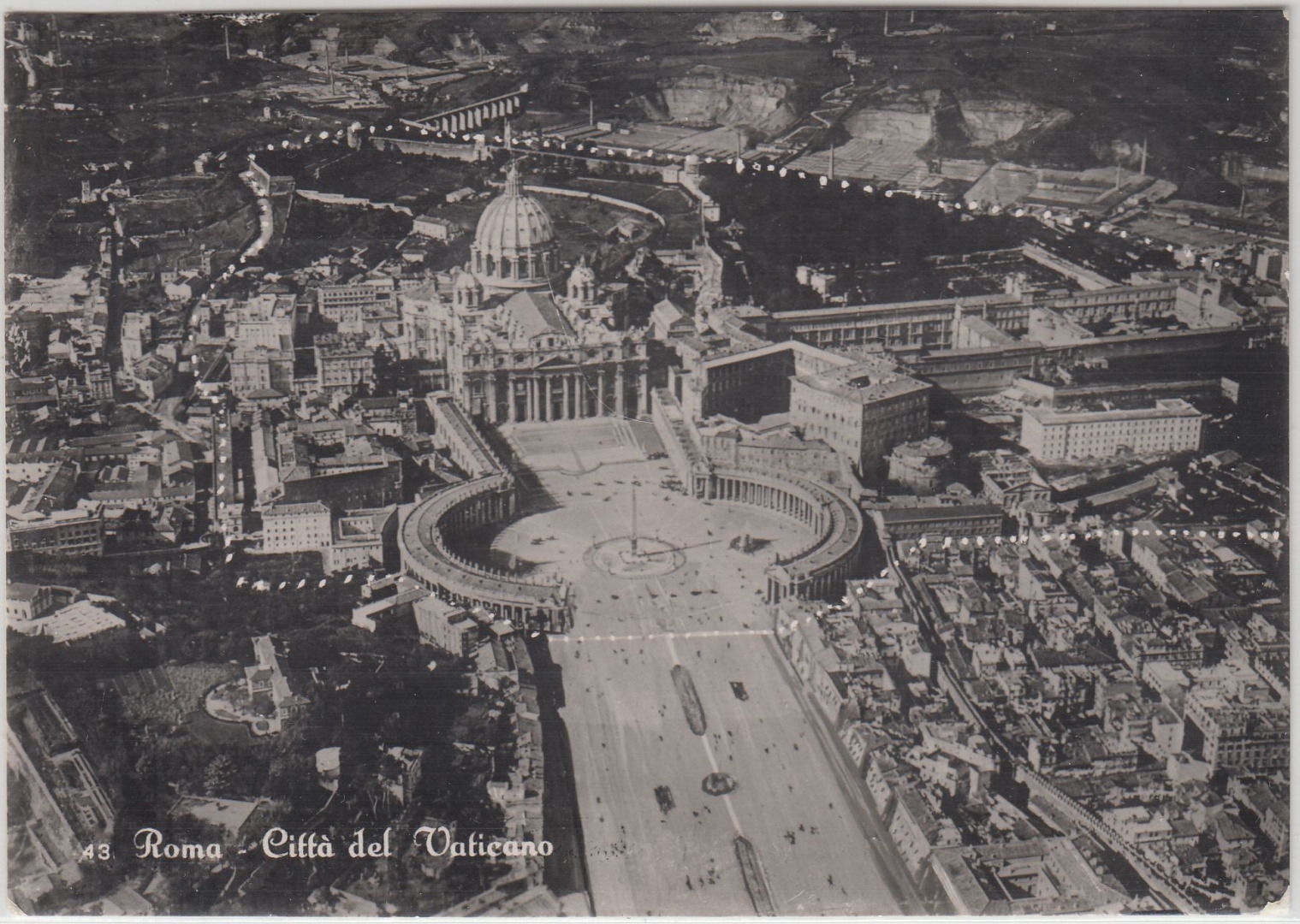 Vatikan - 35 L. 1500 J. Konzil v. Chalkedon Karte n. Garmisch ...