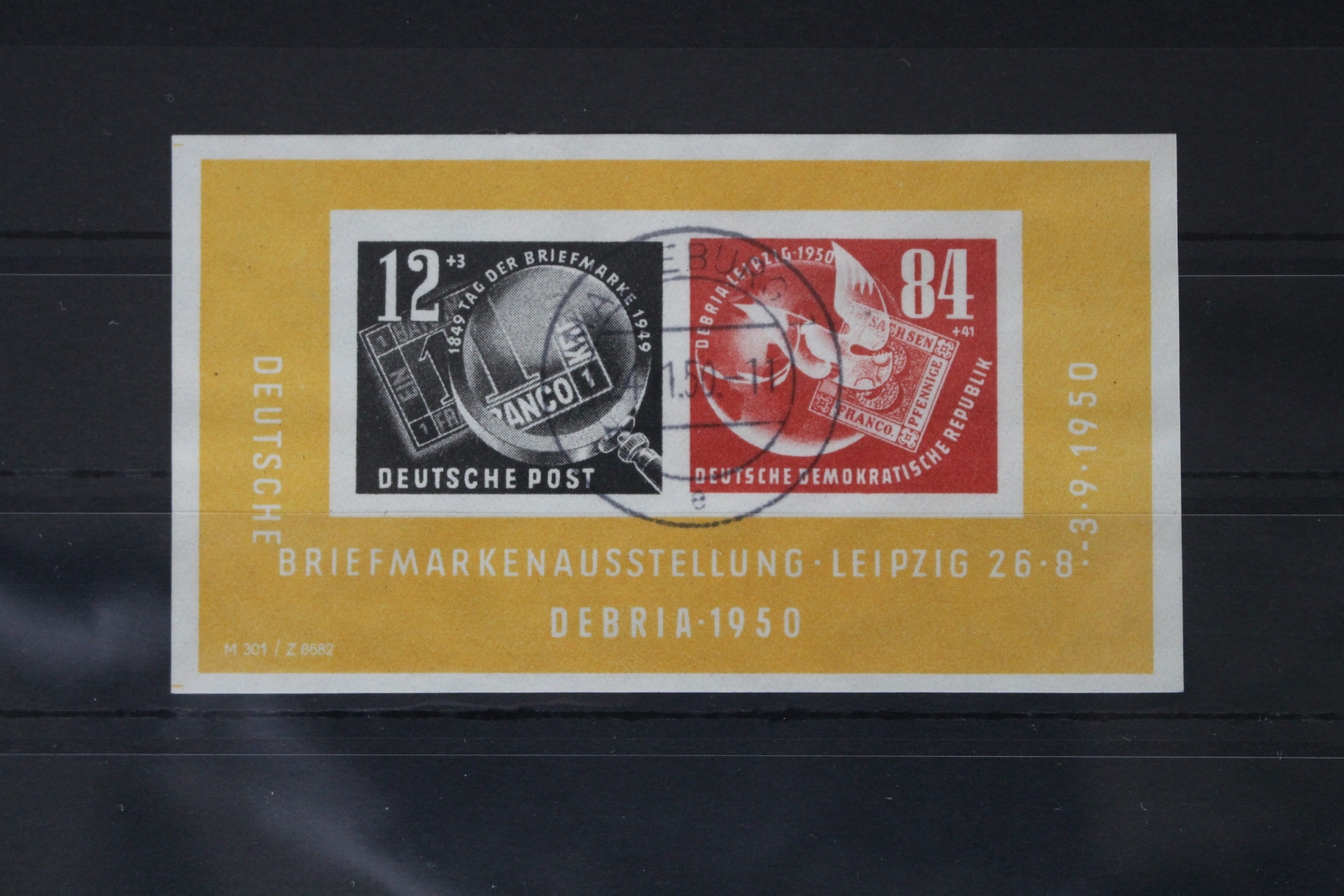 DDR Block 7 gestempelt #VE535 - Laribum Briefmarken, Ansichtskarten & Zubehör