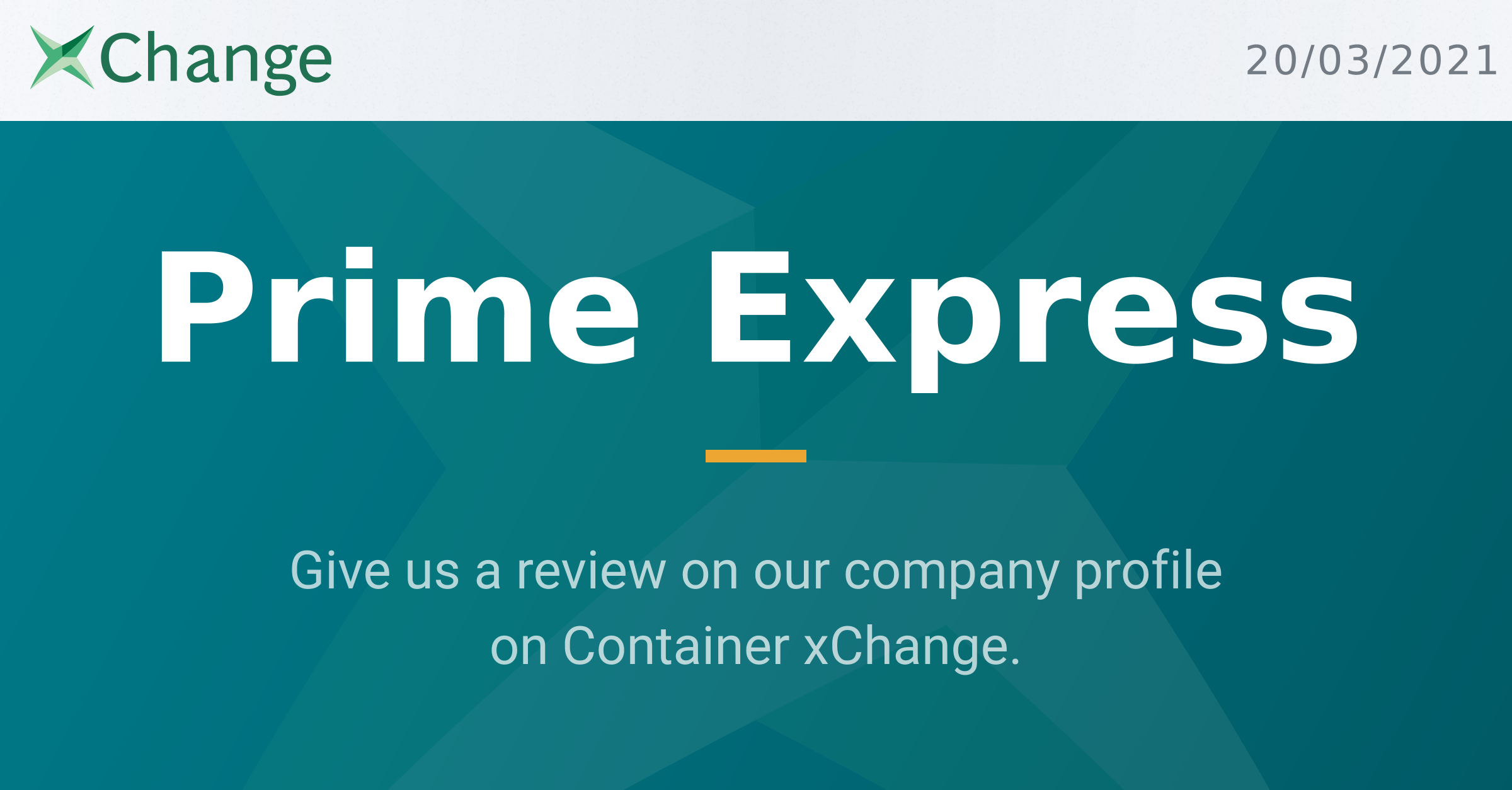 Prime Express International | Container xChange