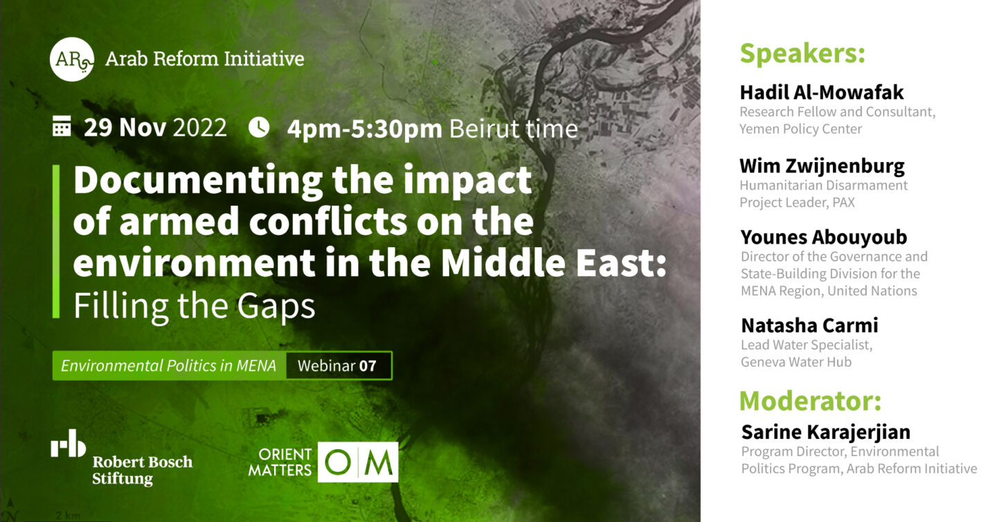 Documenting the impact of armed conflicts on the environment in the ...