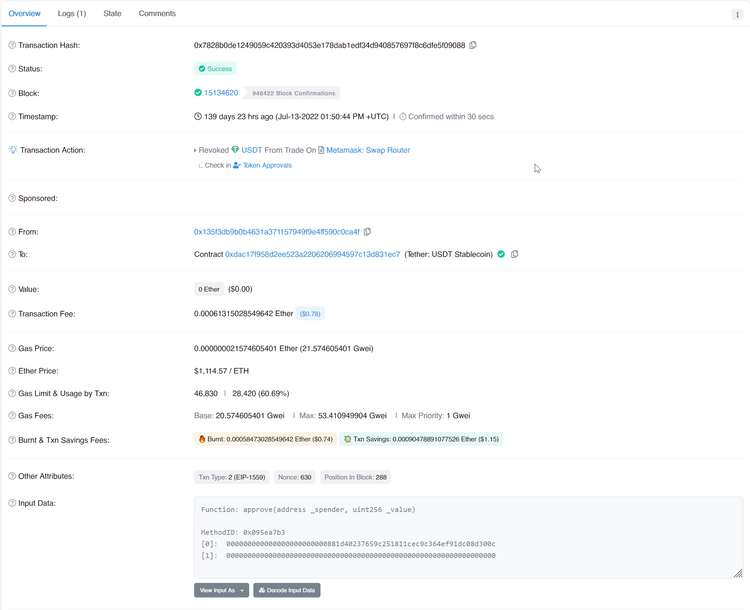 The Anatomy of a Transaction: how to use Etherscan | Tangem Blog