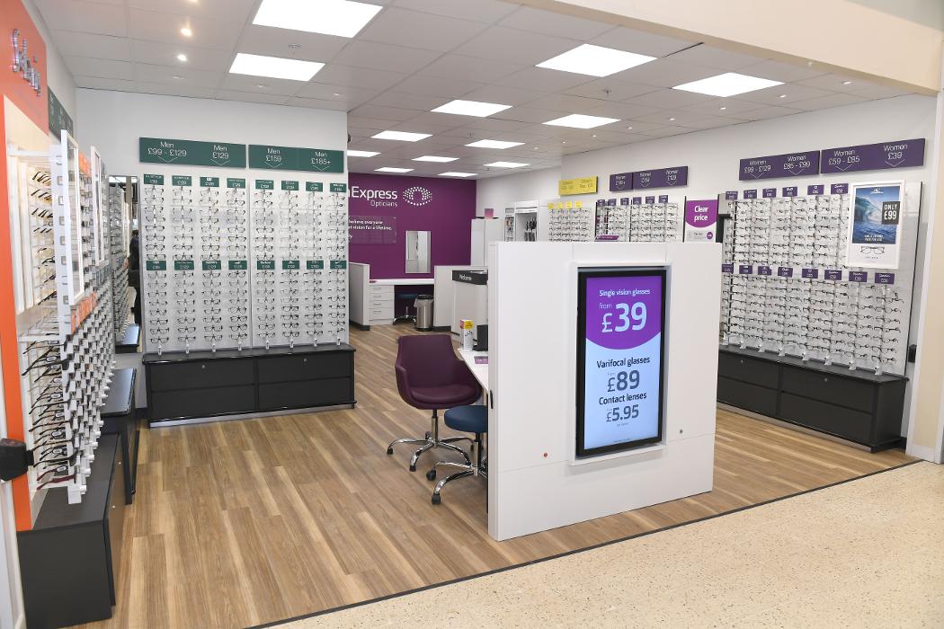 Vision Express Opticians At Tesco Nottingham Top Valley Drive