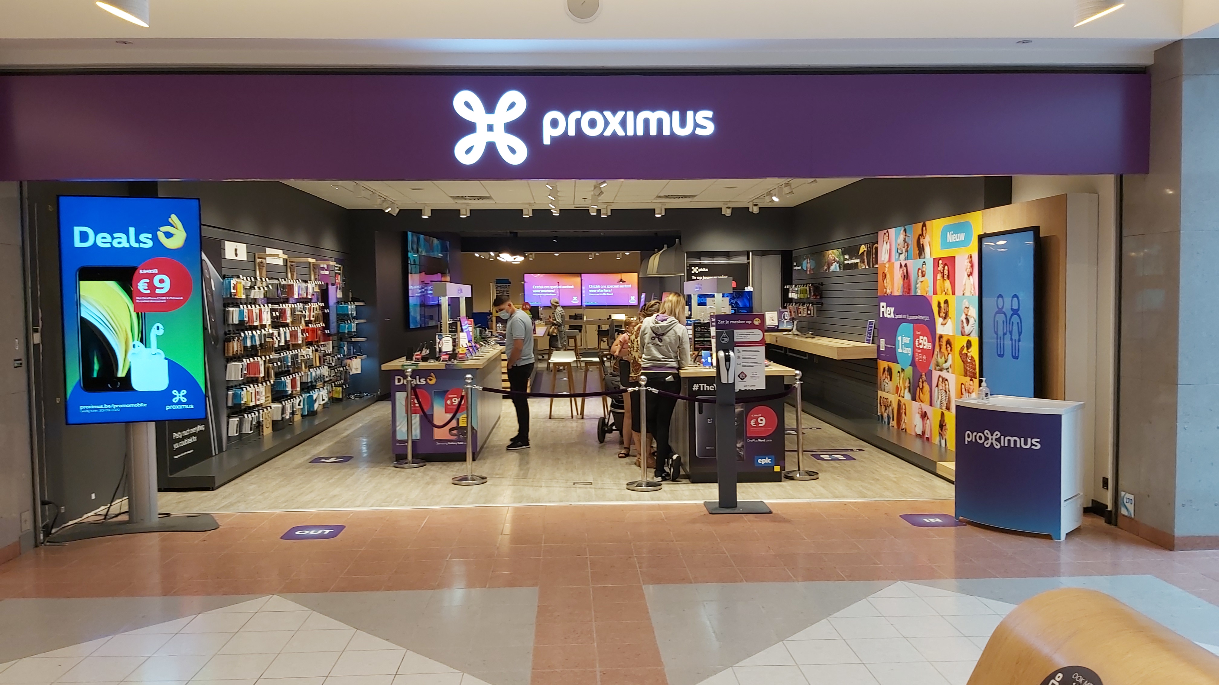 Proximus Shop Wijnegem Shopping - Informatie Per Telefoon tot Wijnegem ...