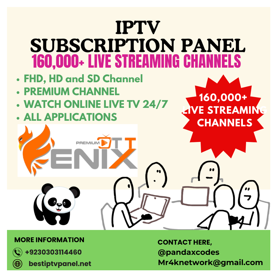 High-quality Fenix IPTV Panel services