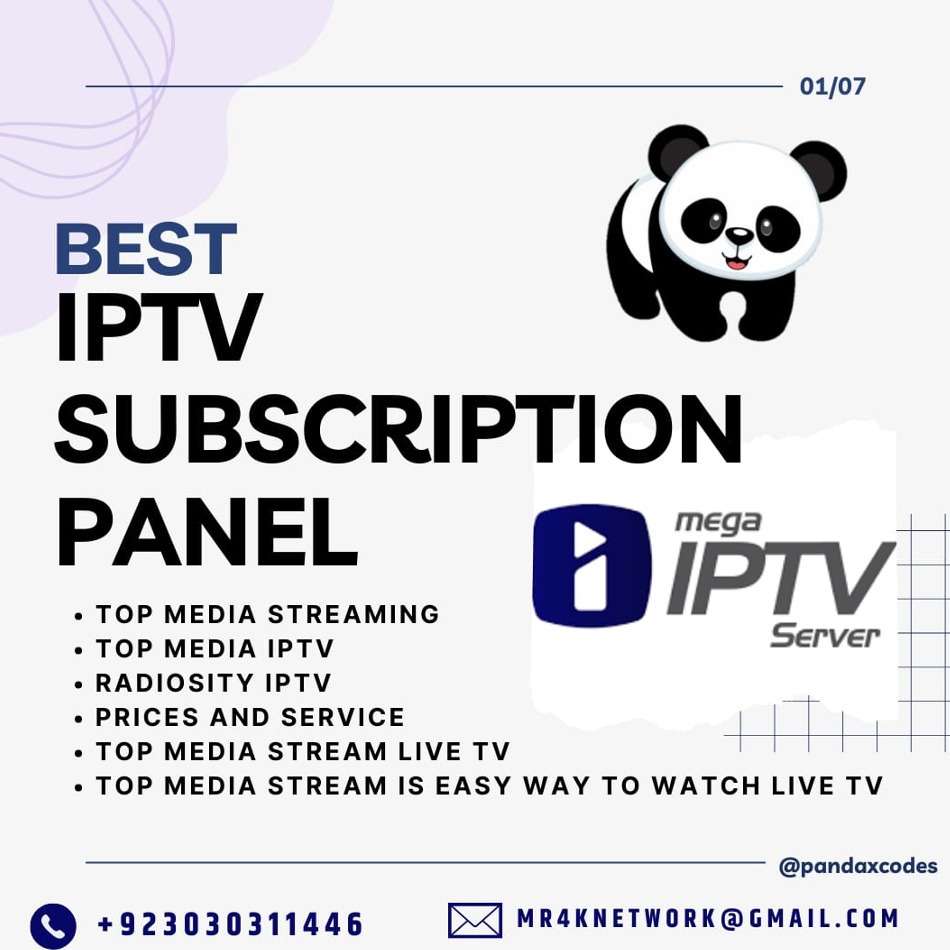 Best IPTV Panel - Mega Selection
