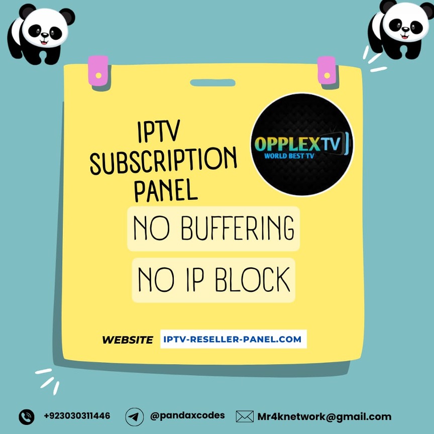 Powerful Opplex IPTV Panel for Streamers