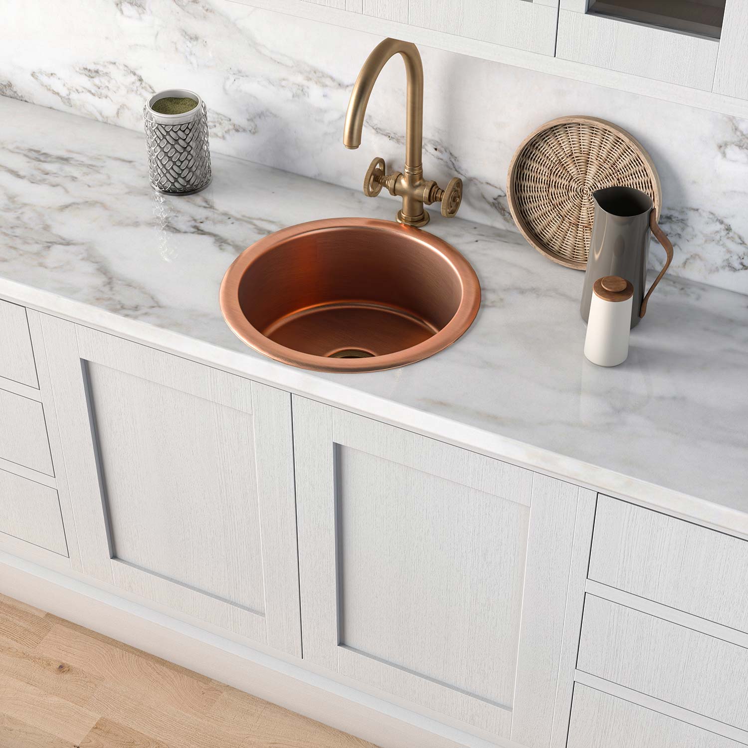 Top-mounted round sink - Officine Gullo