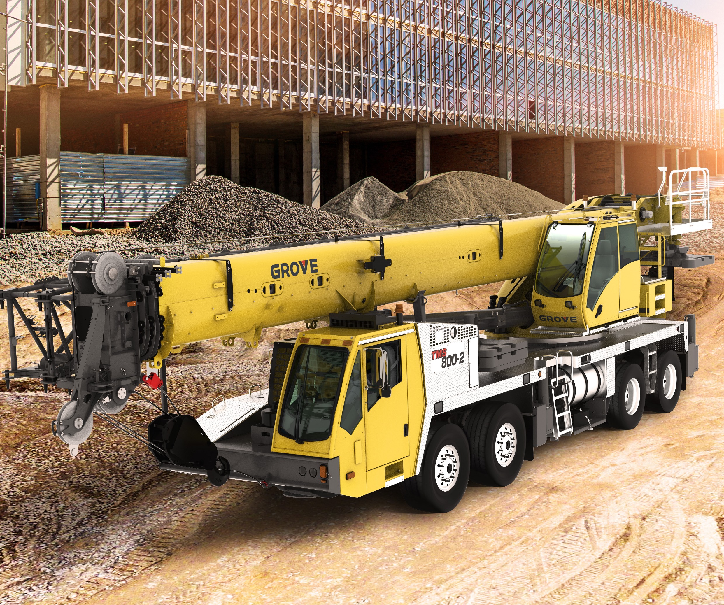 New 70t Grove Truck Crane Vertikal