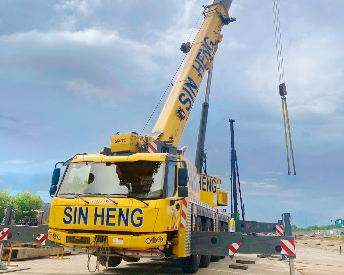 Grove GMK4100L-2 for Sin Heng | Vertikal.net