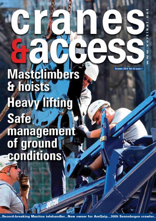 Cranes Access October 2014 Vol 16 Issue 7 Vertikal