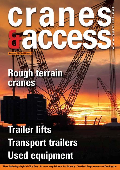 Cranes Access November 2017 Vol 19 Issue 8 Vertikal