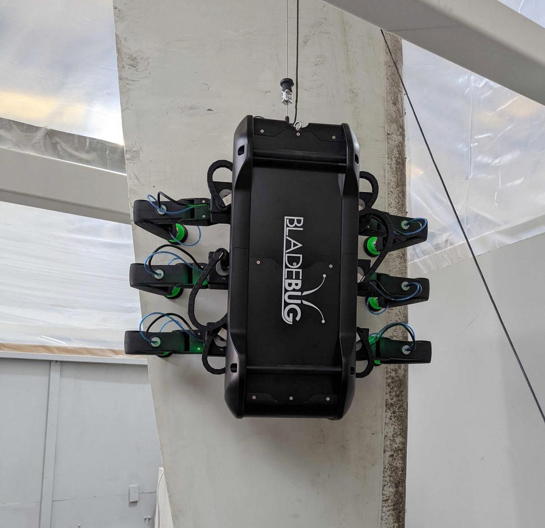New turbine blade inspection robot | Vertikal.net