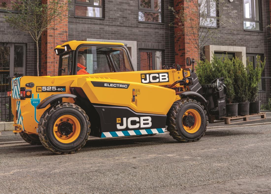 JCB launches electric telehandler | Vertikal.net