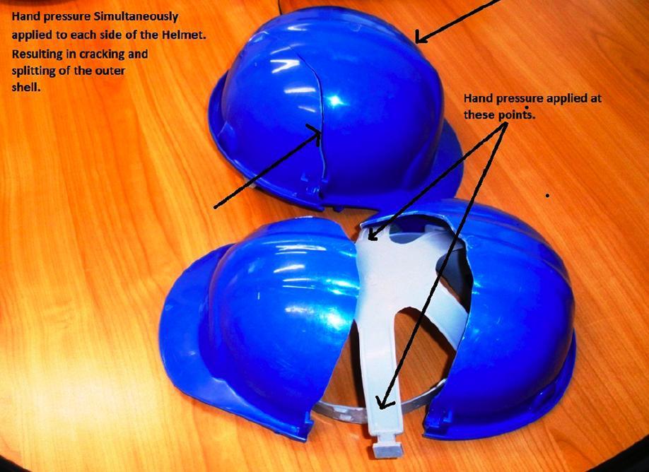 Safety helmet warning | Vertikal.net