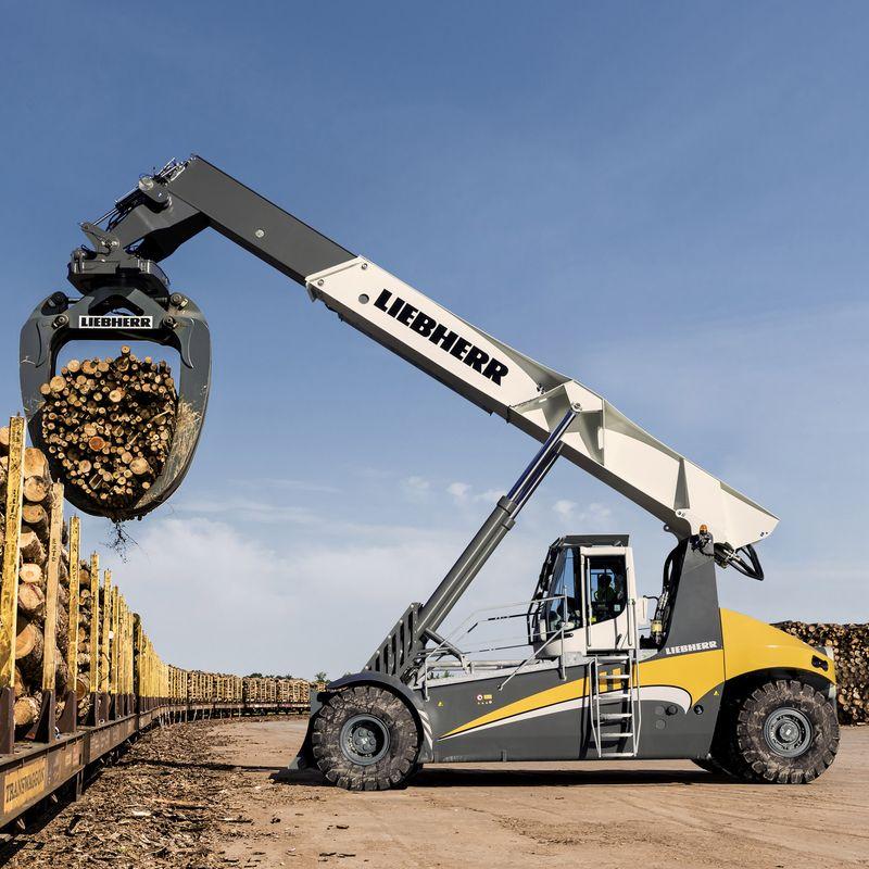 Liebherr lässt Log-Handler vom Stapel | Vertikal.net