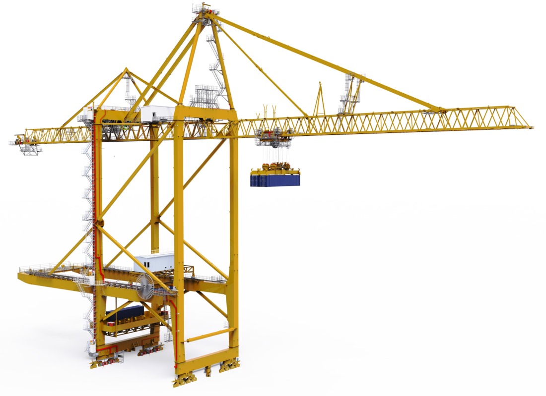 Automated STS cranes for Wilhelmshaven | Vertikal.net