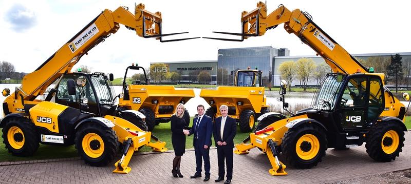 300 JCB telehandlers for Plant Hire UK | Vertikal.net