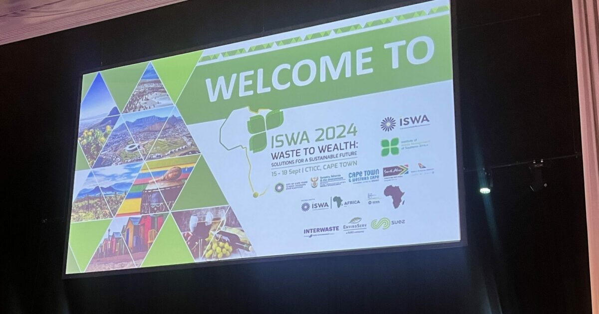 ISWA2024 Day One: Siyakwamukela to the ISWA World Congress in Cape Town ...