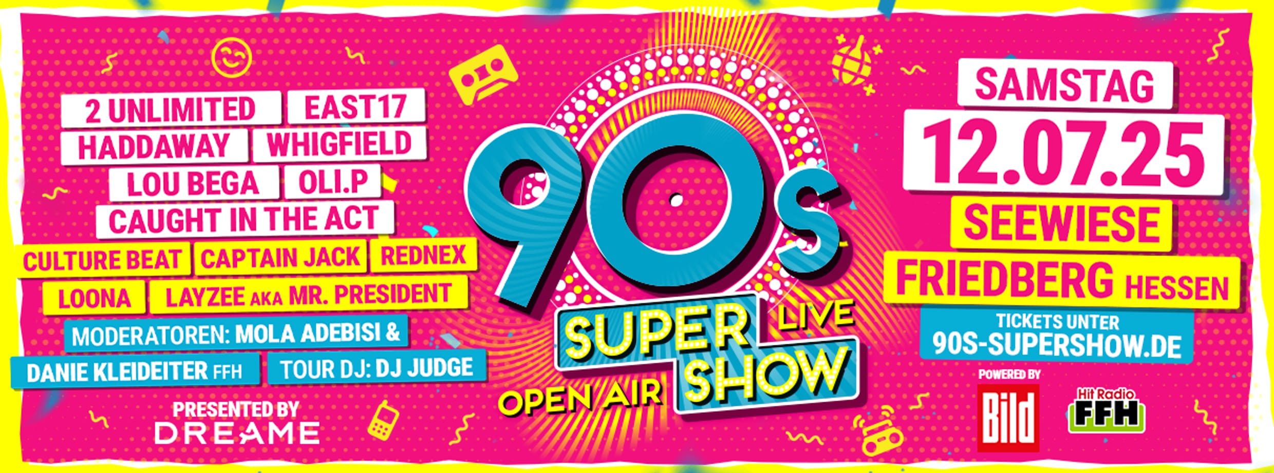 Tickets für 90s Super Show | vivenu