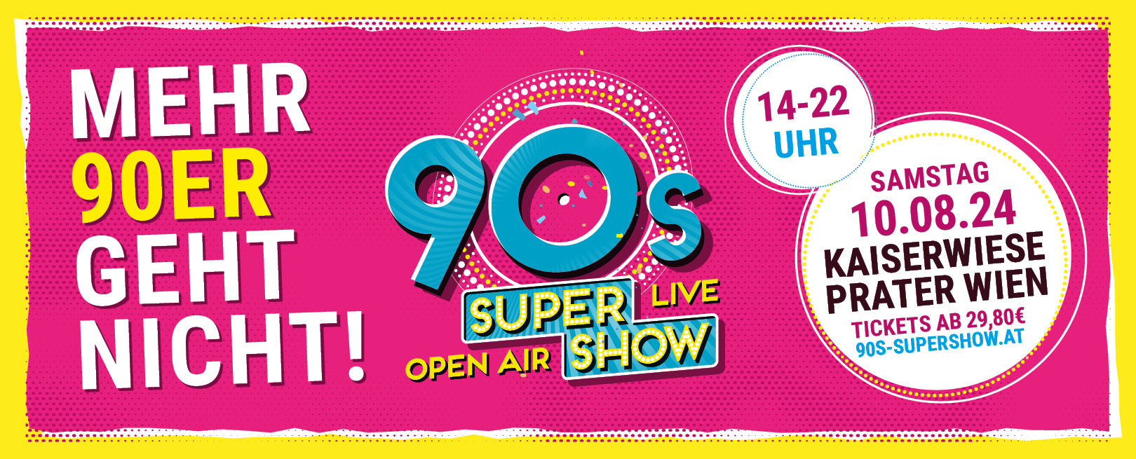 90s Super Show Wien Kaiserwiese Prater