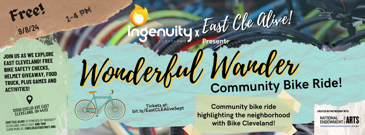 Tickets for East CLE Alive! Presents: Wonderful Wander - Community Bike ...
